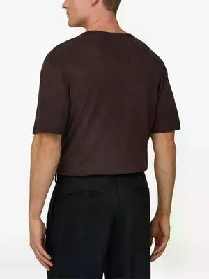 Boggi Milano Crew-neck T-shirt - Brown