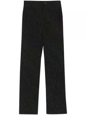 N°21 Black Wash Pants For Women