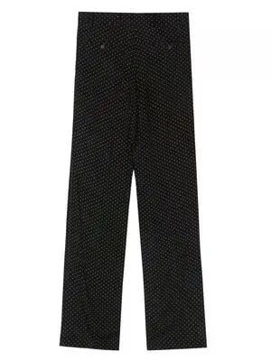 N°21 High-waist Polka Dot Trousers