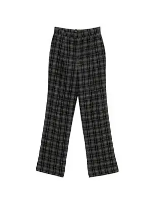 Pinko Lucita Plaid Trousers