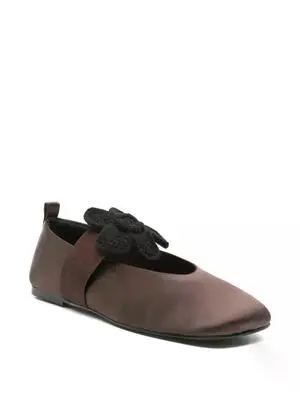 Stine Goya Ballet Flats With Floral Detail