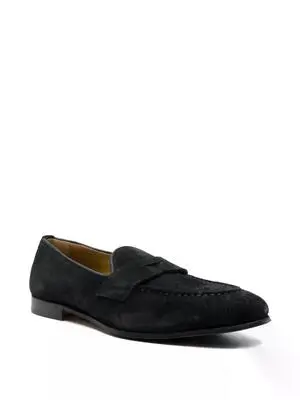 CALPIERRE Penny-strap Leather Loafers