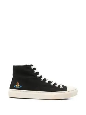 VIVIENNE WESTWOOD Orb-detail High-top Sneakers