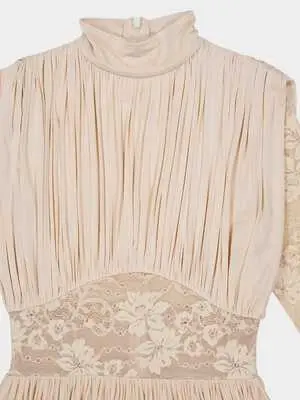 Zimmermann Rebellion Draped Maxi Dress - Beige