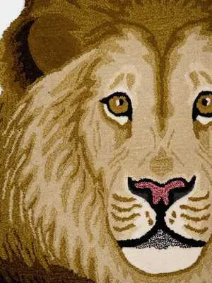 DOING GOODS Ari Lion Head Rug Large