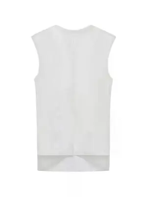 Sportmax Sleeveless Double-layer Top