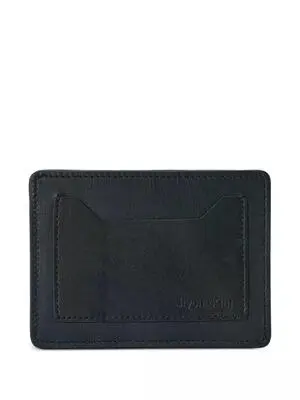 JIYONGKIM Sun-bleached Leather Card Holder - Black