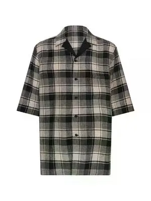 Yohji Yamamoto Plaid Shirt