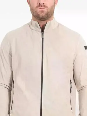RRD Zip Rib-knit Jacket - Neutrals