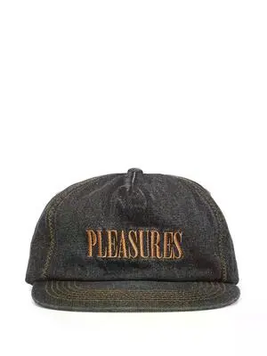 PLEASURES Logo-embroidered Baseball Cap