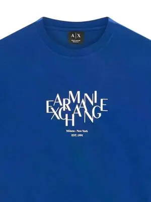 Armani Exchange Crew-neck Graphic T-shirt - Blue