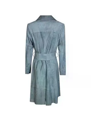 MONO Suede Trench Coat
