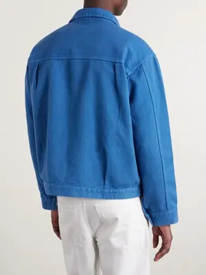 Blue Blue Japan Textured Cotton Jacket