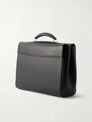 Dunhill Alfred 40 Patina-leather Briefcase