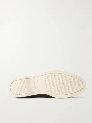 John Lobb Pace Suede Loafers - Gray