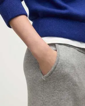 Johnstons Of Elgin Cashmere Lounge Trousers - Grey
