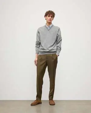 Johnstons Of Elgin Short Sleeve Sweaters For Men