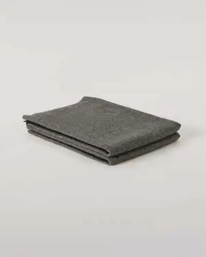 Johnstons Of Elgin Mountain Twill Black & White Cashmere Throw - Multi
