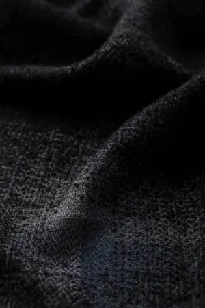Johnstons Of Elgin Blurred Bouclé Scarf - Black
