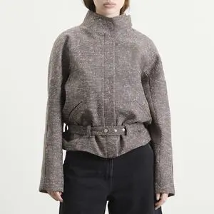 ENTIRE STUDIOS Contrast Aviator Jacket
