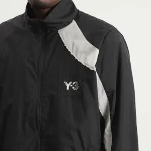 Y3 Logo Track Jacket - Black