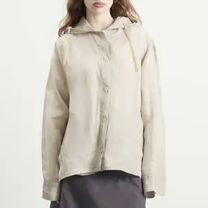 Our Legacy Rover Shirt With Drawstring Hood