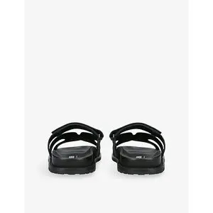 Steve Madden Leather Sandals - Black