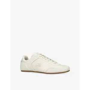 Burberry Knight Leather Trainers - Beige