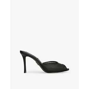 Steve Madden Mesh Heeled Mules