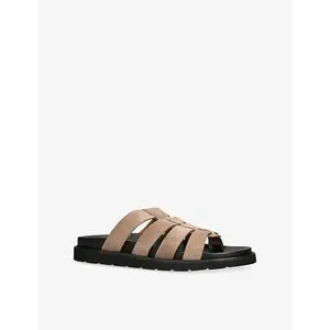 Steve Madden Suede Sandals - Tan