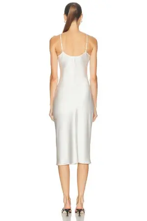 FLEUR DU MAL Frankie Lace Slip Dress