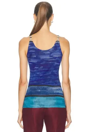 Gabriela Hearst Ecliptor Tank Top - Water Multi