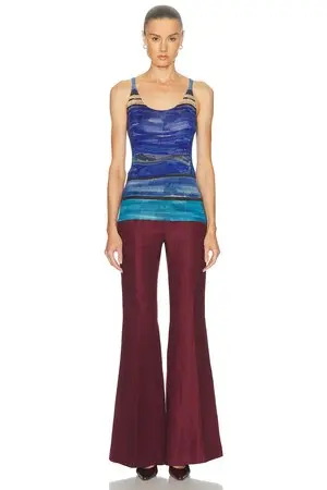 Gabriela Hearst Ecliptor Tank Top - Water Multi