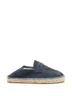 Manebí Hamptons Suede Espadrilles - Blue