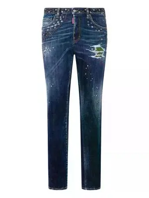 Dsquared2 Embellished Jeans For Men