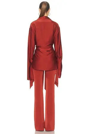 Atlein Oversize Knot Shirt