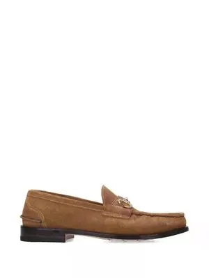 Premiata Suede Horsebit Loafers