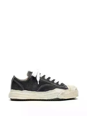 Mihara Yasuhiro Hank Og Sole Leather Sneakers