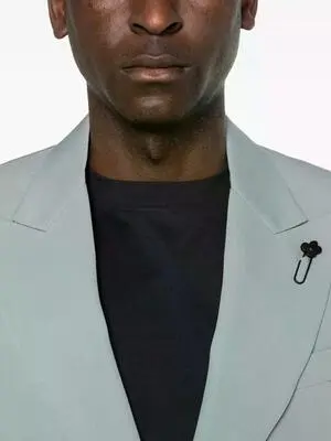 LARDINI Peaked-lapels Blazer - Blue