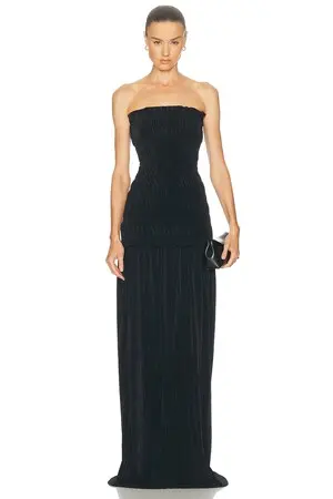 Atlein Strapless Maxi Dress