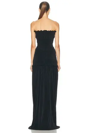 Atlein Strapless Maxi Dress