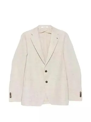 Tagliatore Button Single-breasted Blazer - Neutrals