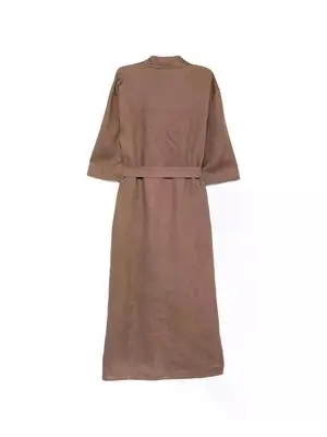 Max Mara Belted Midi Dress