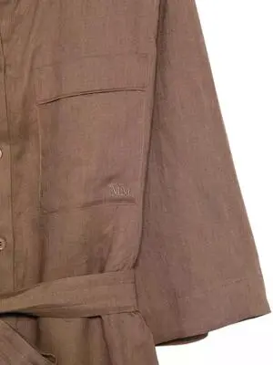 Max Mara Belted Midi Dress