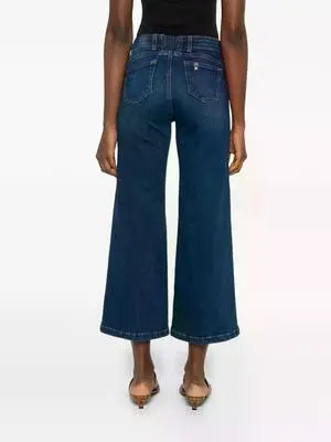 Liu Jo Button-fastening Wide Leg Jeans - Blue