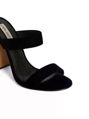 Alberta Ferretti Block-heel Strap Sandals - Black