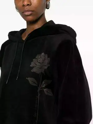 GOLDEN GOOSE Rose Hooded Mini Dress