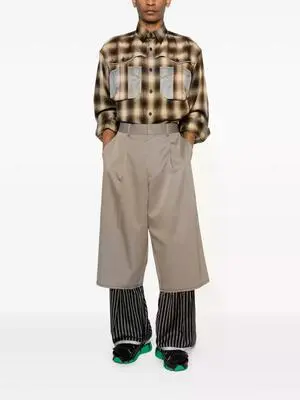 Kolor Tailored Double Layer Trousers