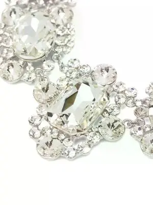 SELF-PORTRAIT Cluster Crystal Necklace