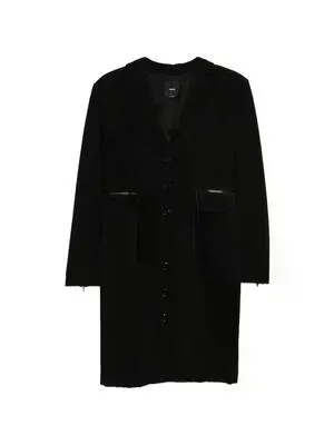 Pinko Honorata Long-sleeve Midi Dress - Black